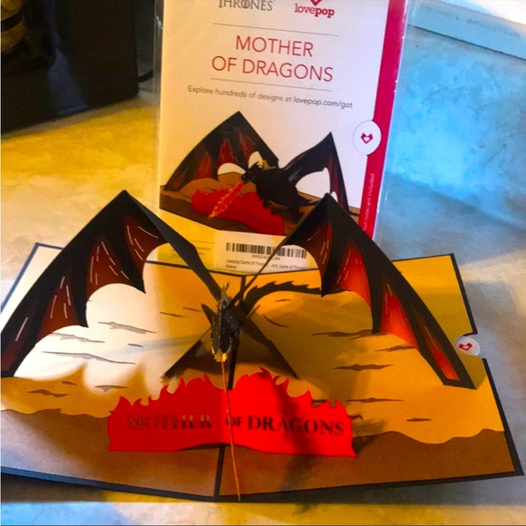 Love Pop | Design | Love Pop Mother Of Dragons Card | Poshmark